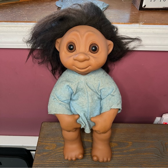 Thomas Dam | Other | Troll Thomas Dam Large Vintage Doll | Poshmark